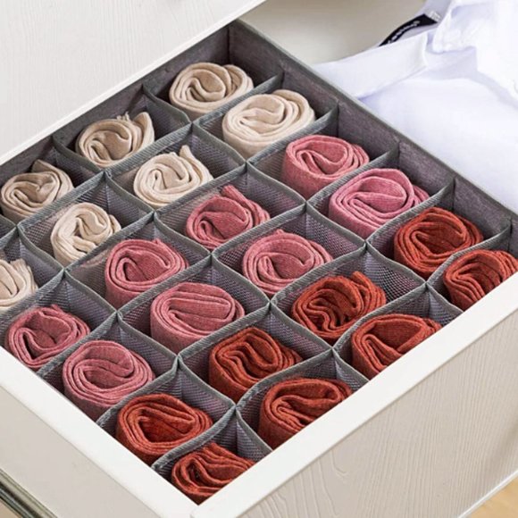 Storage & Organization | Sock Drawer Divider Sock Underwear Storage Box ...